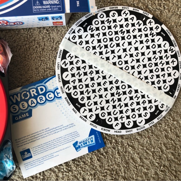 Goliath | Games | Goliath Wordsearch The Fastpaced Word Finding Game | Poshmark